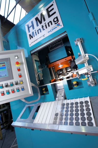 HME K-Series | Coin and Medal Embossing Presses | Special purpose ...