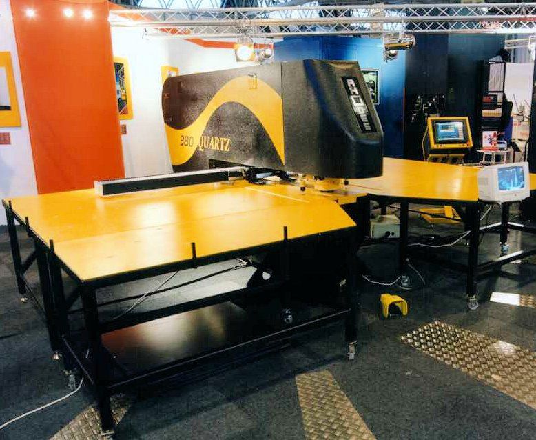 Punching machine, pierce punching, shape and shearing