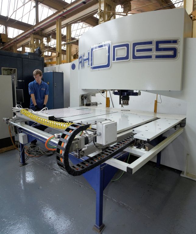 Servo Stagger Feed Press | Group Rhodes Innovators of machinery for ...