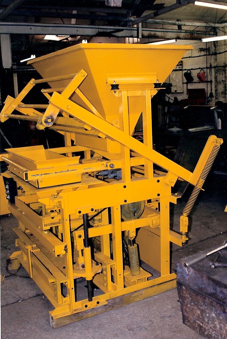 Semi-Dry Concrete Presses | Group Rhodes Innovators of machinery for ...